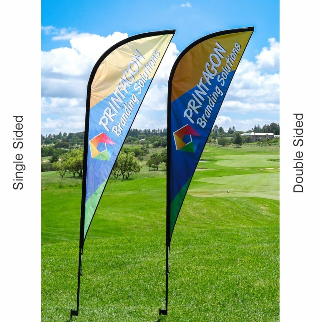Sharkfin Banners - Printagon Branding Solutions